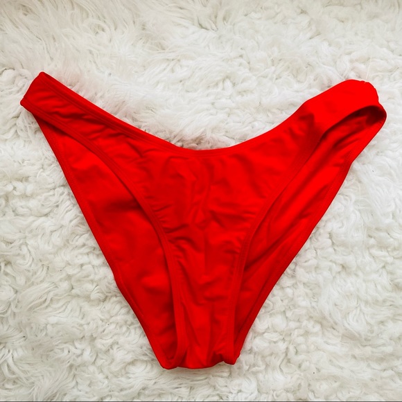 Xhilaration | Swim | Xhilaration Red Cheeky Bottom Swim Bottoms Sz Xl ...